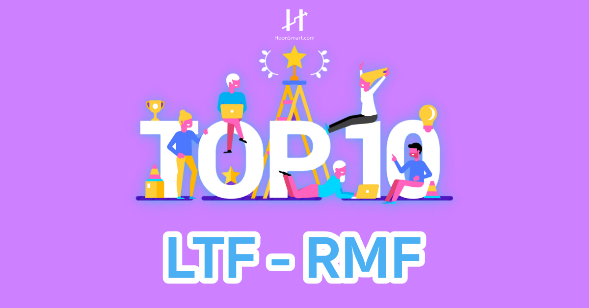 10 อันดับ LTF-RMF ผลตอบแทนดีที่สุด ณ 31 ธ.ค. 2564 - Hoonsmart