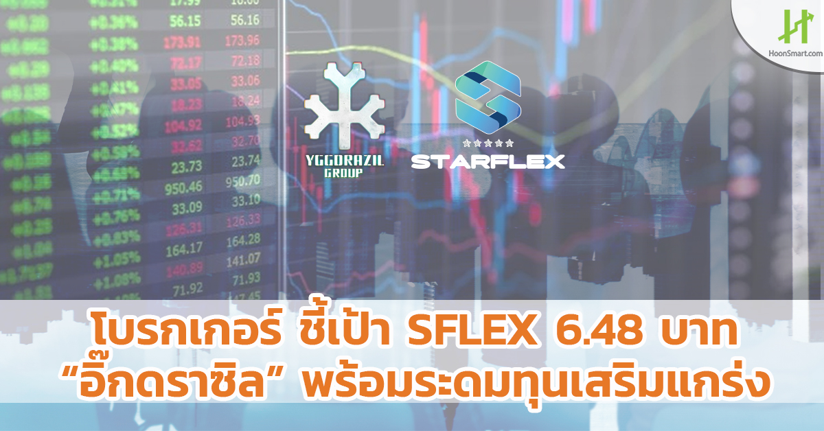 โบรก ฯ ชี้เป้า SFLEX 6.48 บาท-“อิ๊กดราซิล” พร้อมระดมทุนเสริมแกร่ง - Hoonsmart