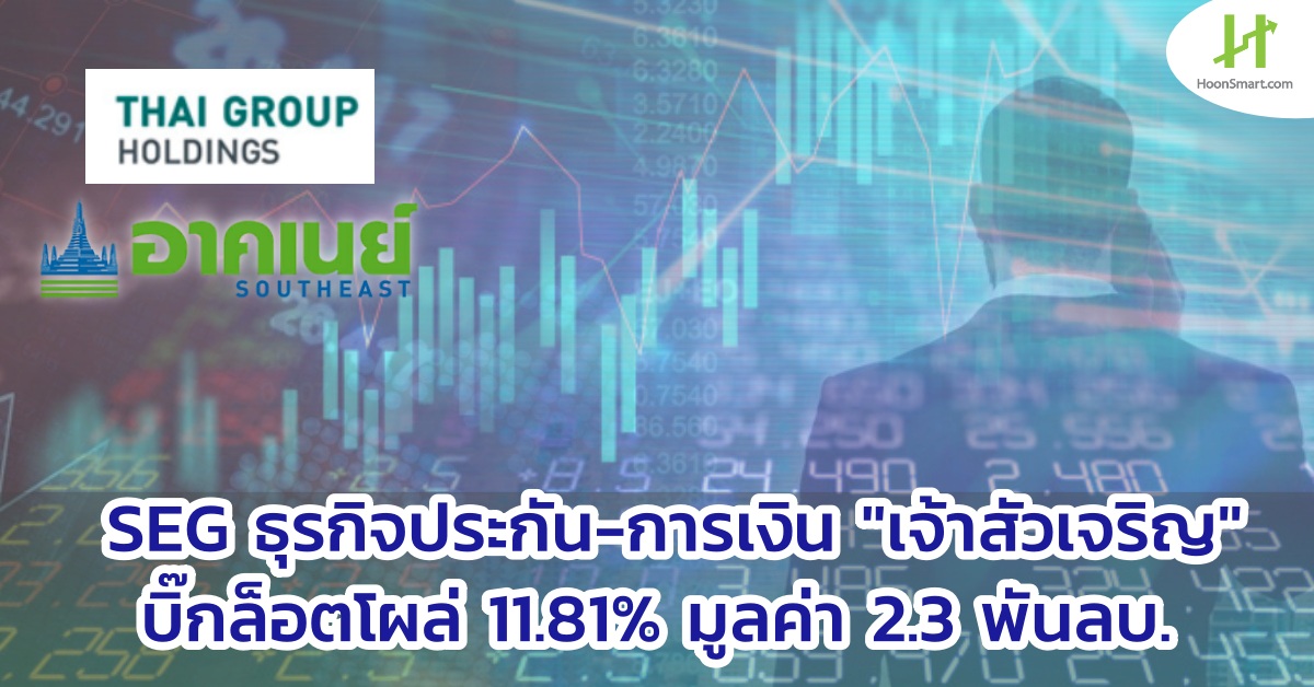 SEG บิ๊กล็อตโผล่ 11.81% มูลค่า 2.3 พันลบ. - Hoonsmart