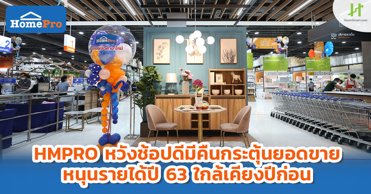 HMPRO หวังช้อปดีมีคืนกระตุ้นยอดขายหนุนรายได้ปี 63 ใกล้เคียงปีก่อน ...