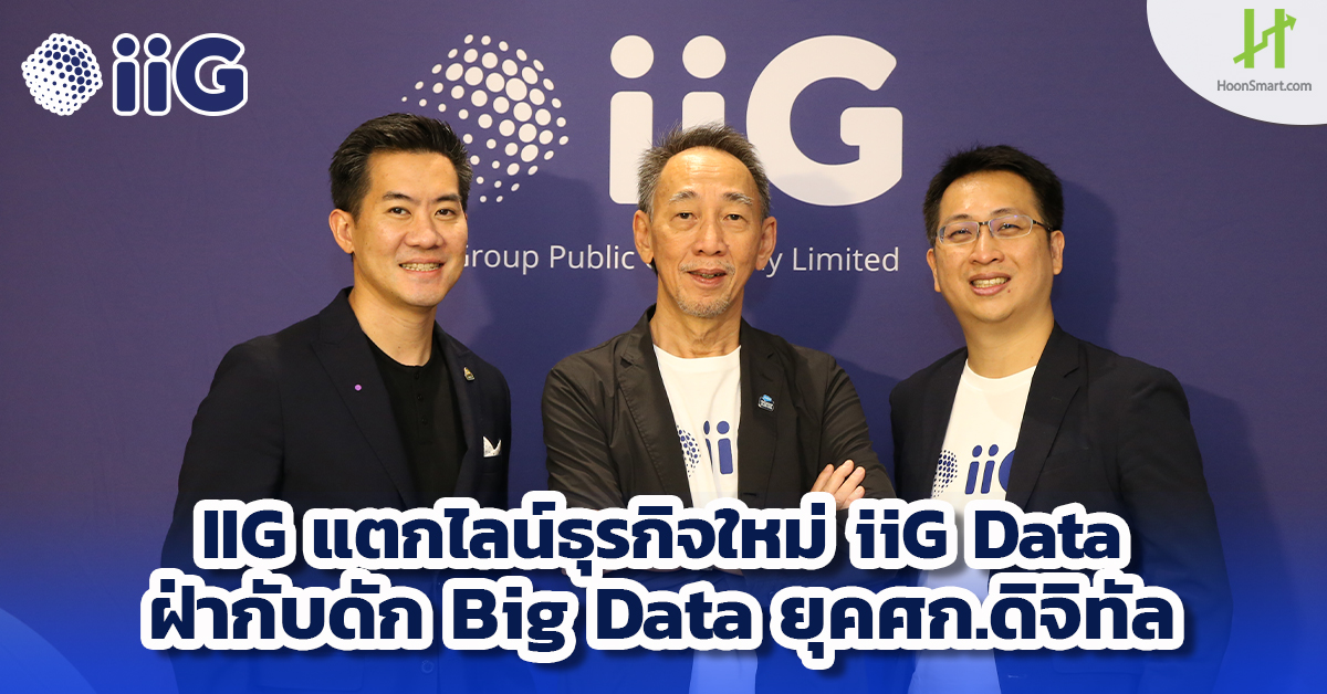 IIG แตกไลน์ธุรกิจใหม่ IiG Data ฝ่ากับดัก Big Data ยุคศก.ดิจิทัล - Hoonsmart