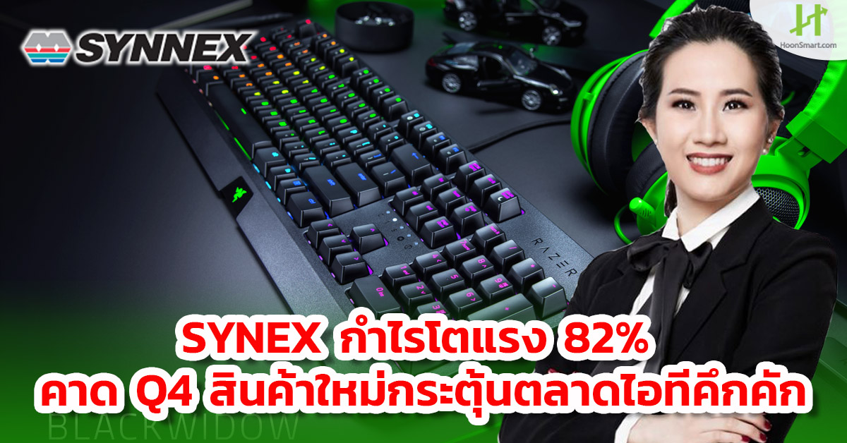 SYNEX กำไรโตแรง 82% คาด Q4 สินค้าใหม่กระตุ้นตลาดไอทีคึกคัก - Hoonsmart