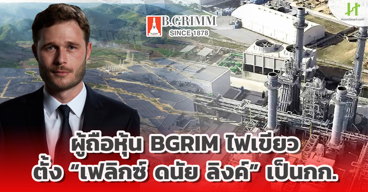 ผู้ถือหุ้น BGRIM ไฟเขียว ตั้ง “เฟลิกซ์ ดนัย ลิงค์” เป็นกก. - Hoonsmart