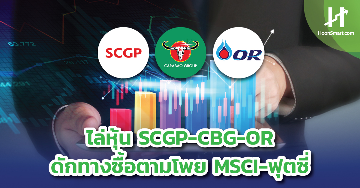 ไล่หุ้น SCGP-CBG-OR ดักทางซื้อตามโพย MSCI-ฟุตซี่ - Hoonsmart