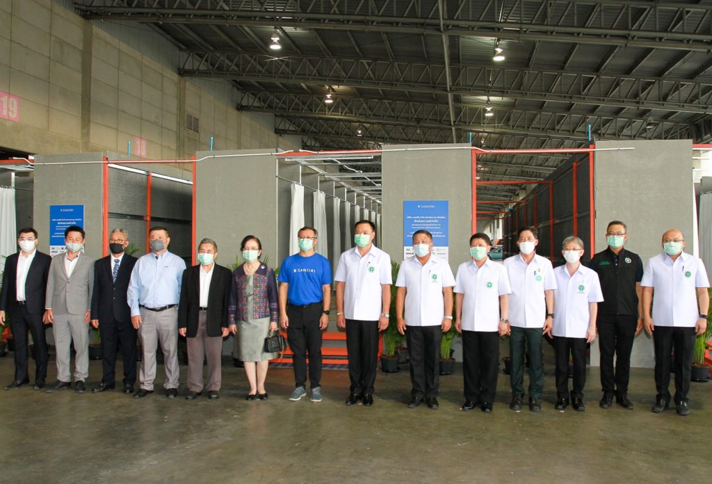 WGE ส่งมอบห้องอาบน้ำผู้ป่วย COVID-19 รพ.สนาม - Hoonsmart