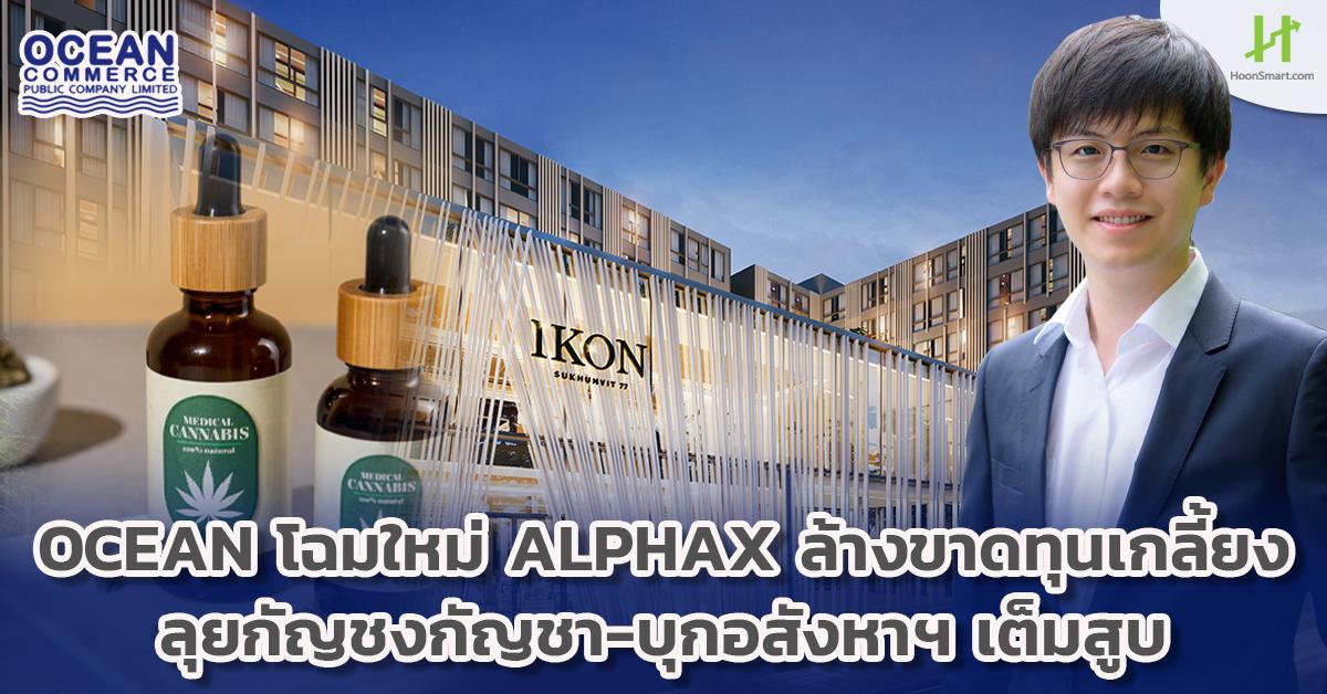 OCEAN โฉมใหม่ ALPHAX ล้างขาดทุนเกลี้ยง ลุยกัญชงกัญชา-บุกอสังหาฯ เต็มสูบ - Hoonsmart