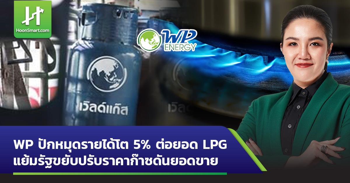 WP ปักหมุดรายได้โต 5% ต่อยอด LPG แย้มรัฐขยับปรับราคาก๊าซดันยอดขาย - Hoonsmart