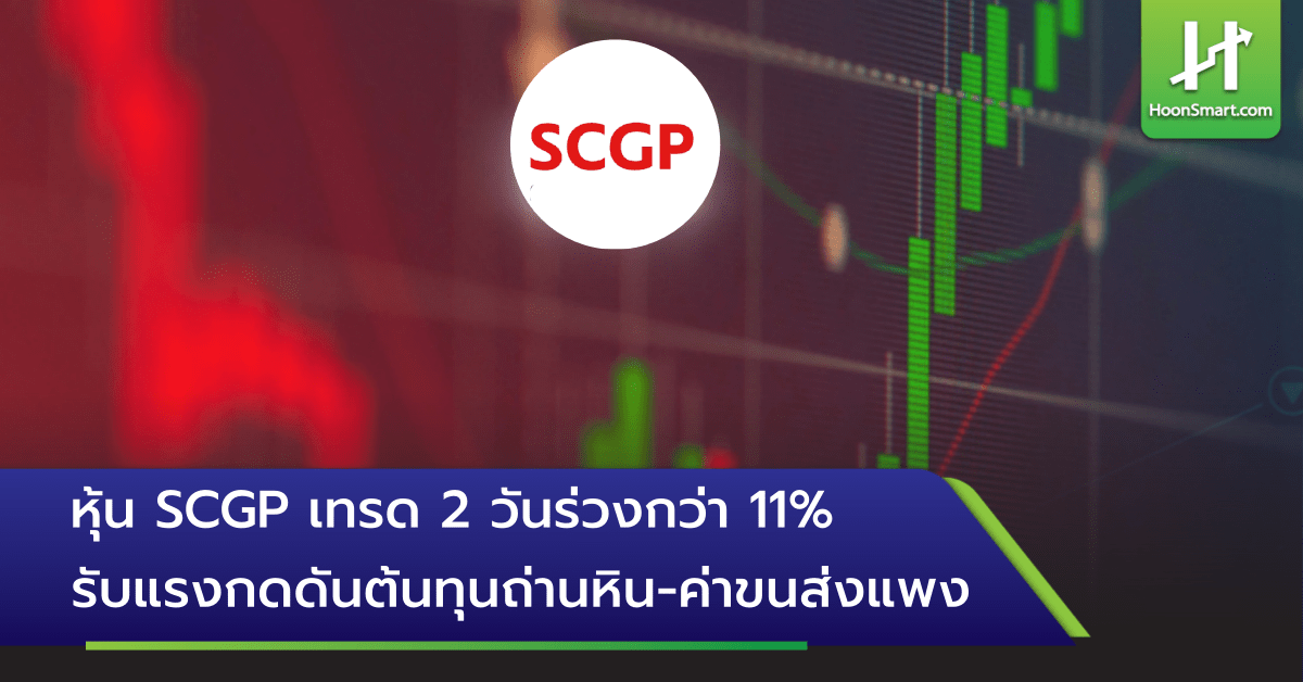 หุ้น SCGP 2 วันร่วงกว่า 11 % กลัวถ่านหิน-ค่าขนส่งแพง - Hoonsmart