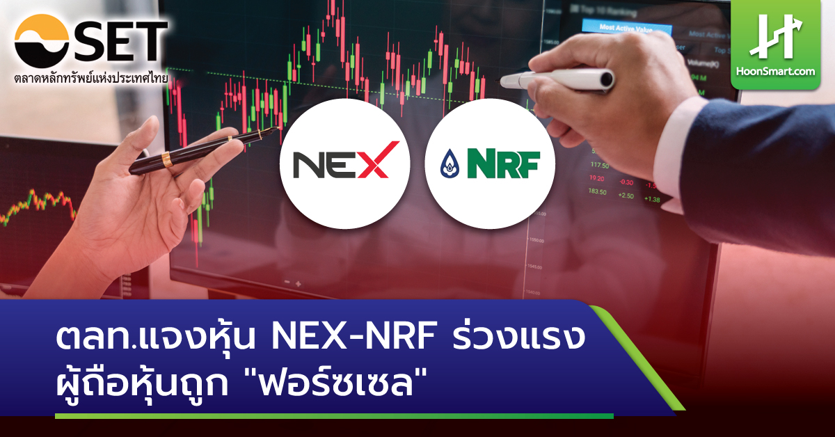 ตลท.แจงหุ้น NEX - NRF ร่วงแรง ผู้ถือหุ้นถูก "ฟอร์ซเซล" - Hoonsmart