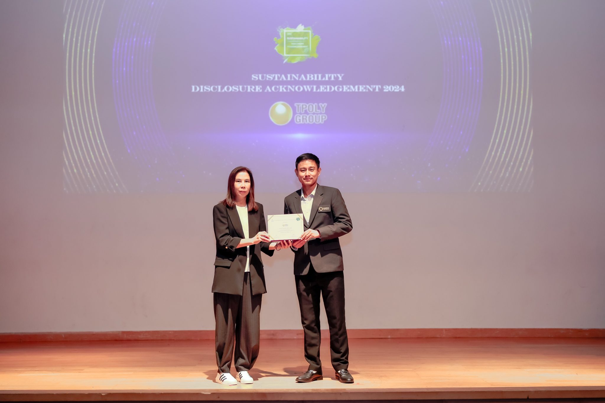 TPOLY รับกิตติกรรมประกาศ Sustainability - Hoonsmart