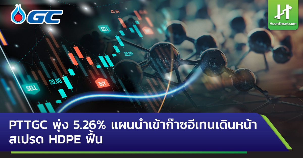 PTTGC พุ่ง แผนนำเข้าก๊าซอีเทนเดินหน้า-สเปรด HDPE ฟื้น - Hoonsmart