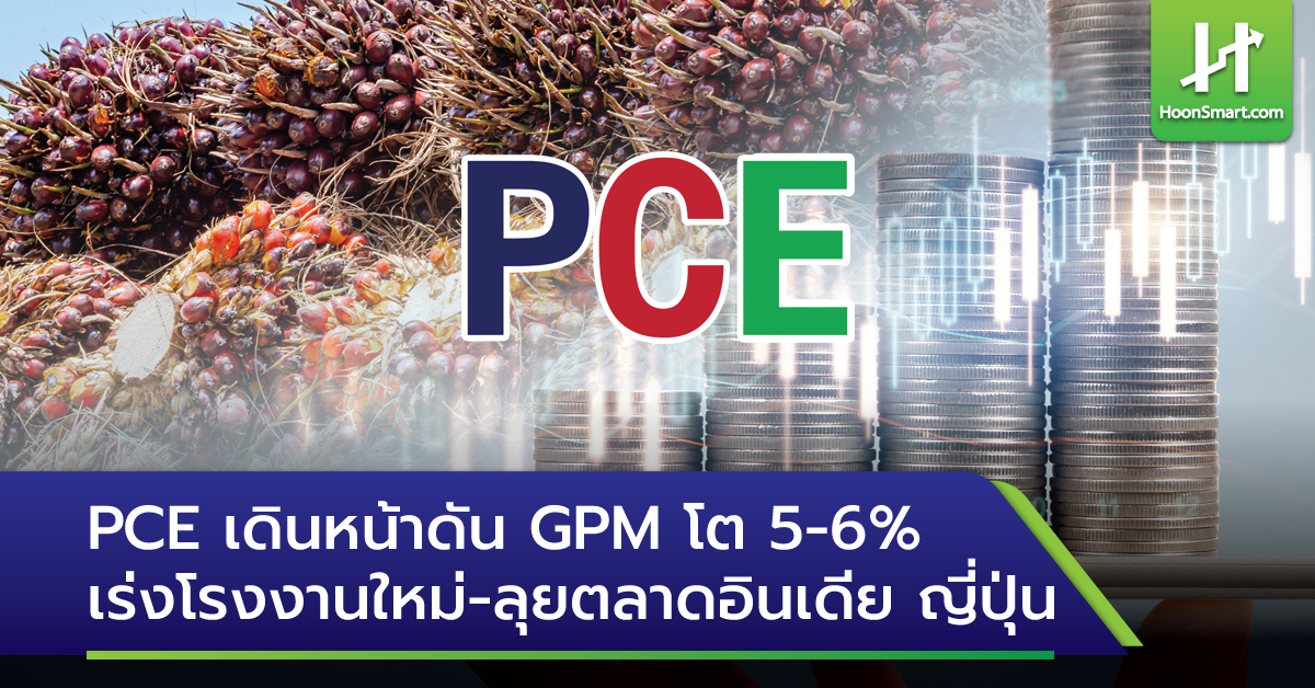 PCE เดินหน้าดัน GPM โต 5-6% เร่งโรงงานใหม่-ลุยตลาดอินเดีย ญี่ปุ่น - Hoonsmart