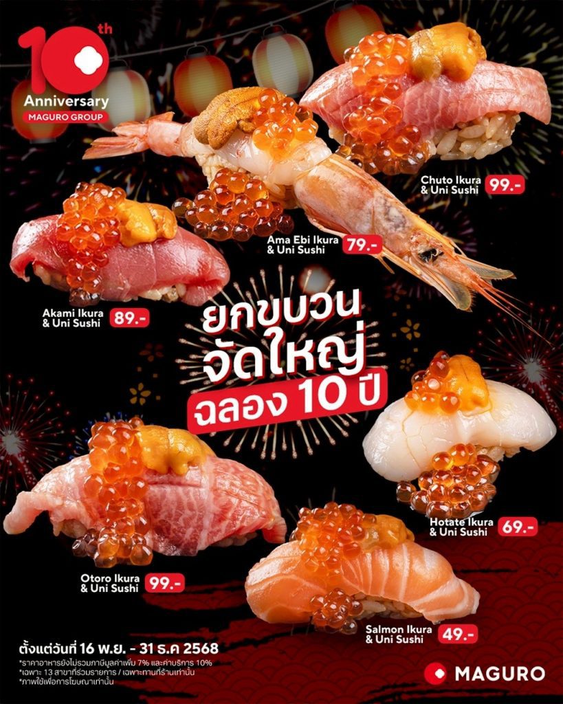 MAGURO อัดแคมเปญส่งท้ายปี-รับปีใหม่ อัพรายได้เข้าเป้าโต 30% - Hoonsmart