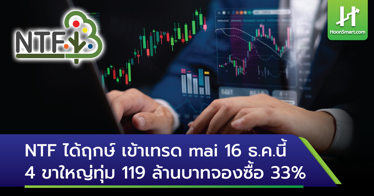 NTF ได้ฤกษ์ เข้าเทรด Mai 16 ธ.ค.นี้ 4 ขาใหญ่ทุ่ม 119 ล้านบาทจองซื้อ 33% ...